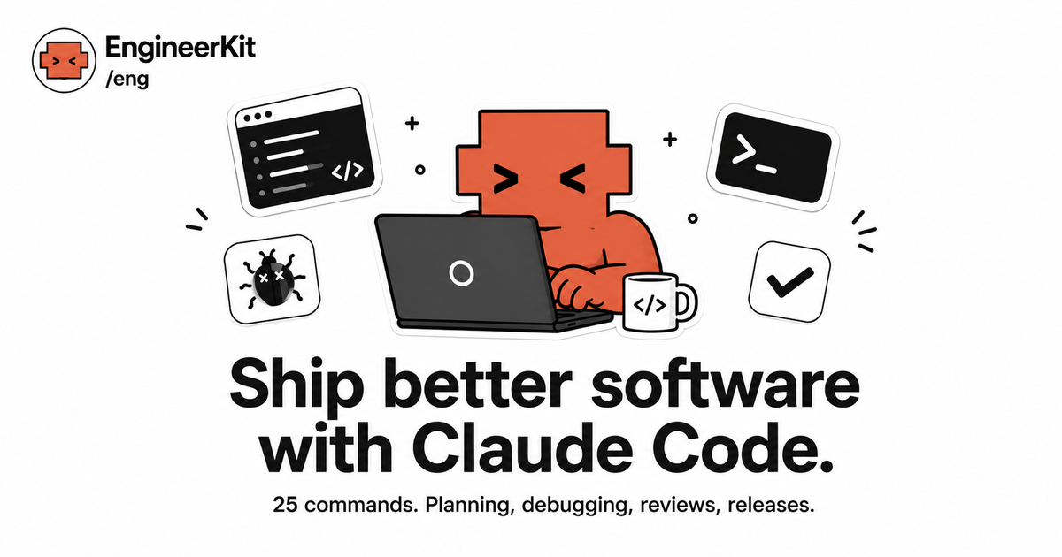 EngineerKit: 27 Claude Code Commands